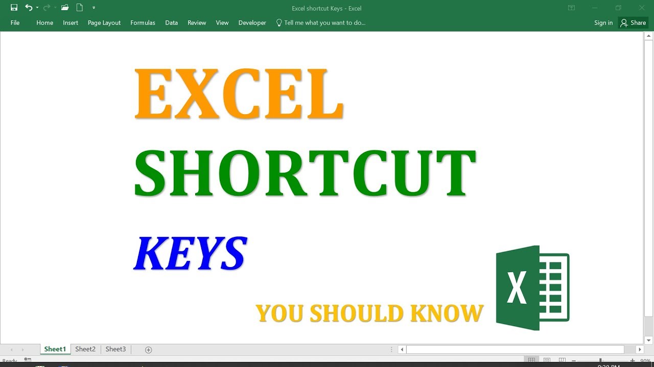 Useful Excel Shortcut you SHOULD know (2019) - Mindovermetal Việt Nam