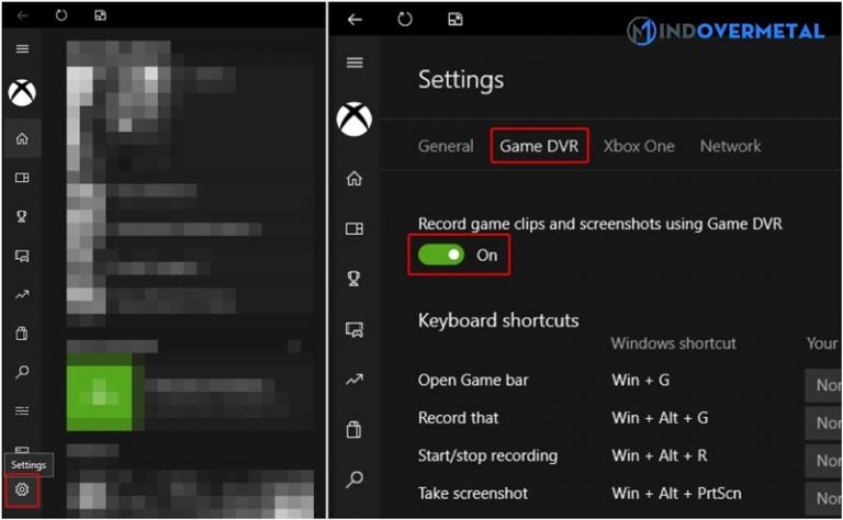 Game DVR là gì? Hướng dẫn bật - tắt trên Windows 10 | Mindovermetal