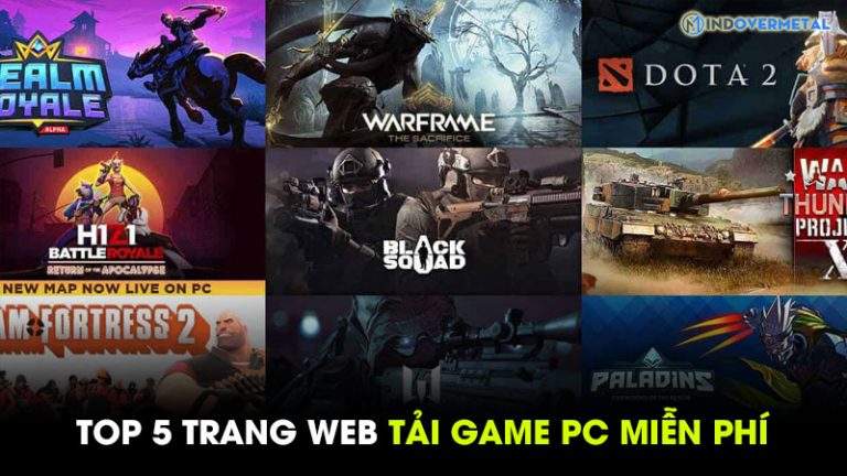 TOP 5 Trang Web Tải Game Pc Miễn Phí, Download Game Offline Full